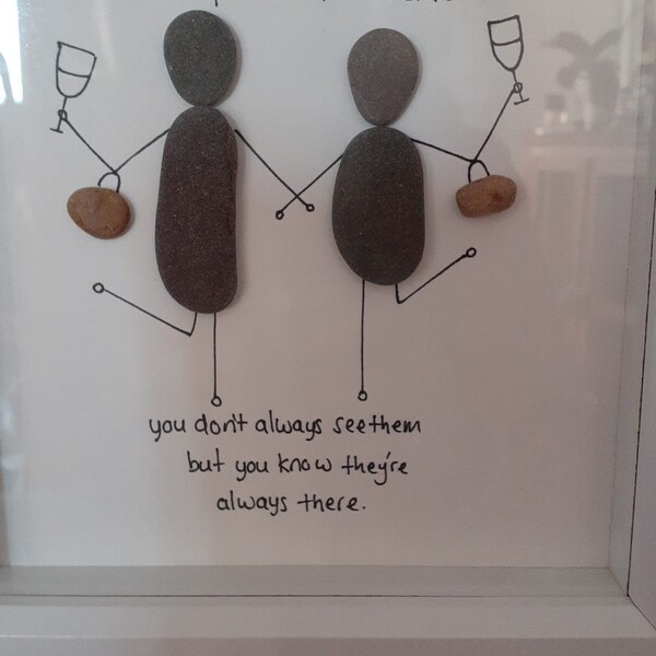 Friendship Pebble Art Friends Are Like Stars Birds, Best Friends ...