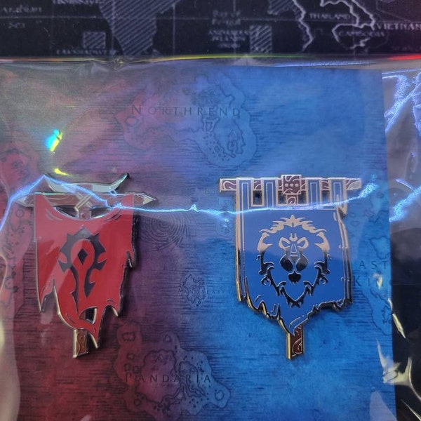 Horde Faction Battle Flag Wow Fanart Sticker - Etsy
