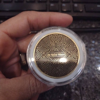 ULTIMATE LUCKY Coin Pure Brass Coin 3mm Thick 40 Mm Wide. - Etsy