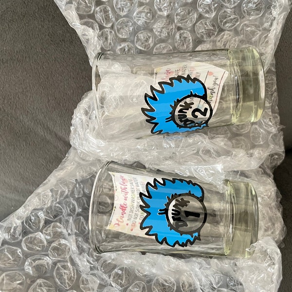 Drunk One Shot Glass Drunk Two Shot Glass Drunk 1-9 Shot Glass Wedding ...