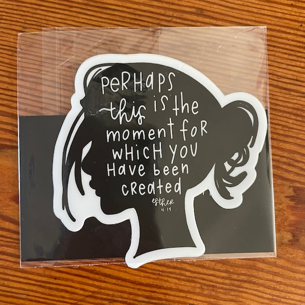 Bible Verse Sticker | Esther 4:14 | Christian Stickers - Etsy