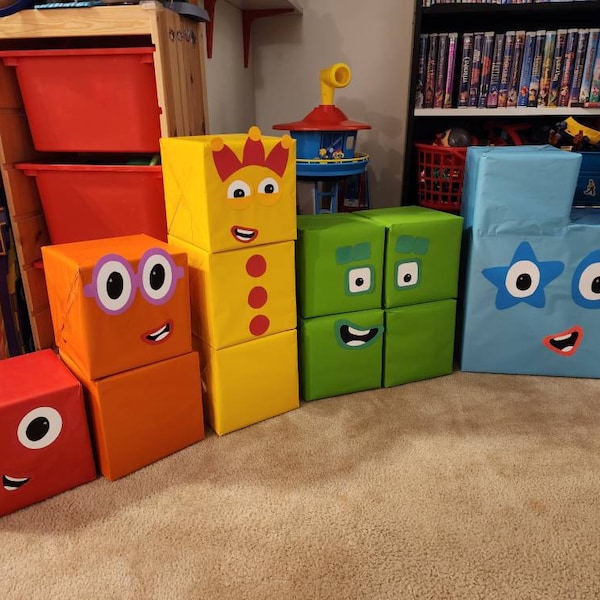 Numberblocks Glasses #3 Party Favor/photo Prop Svg, Png - Etsy UK