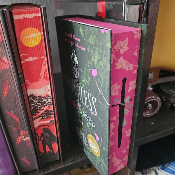 Powerless Sprayed and Stenciled Edges - Etsy