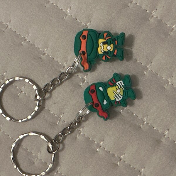 Teenage Mutant Ninja Turtles Keyrings/keychains | Cartoon Cute Emo Kids ...