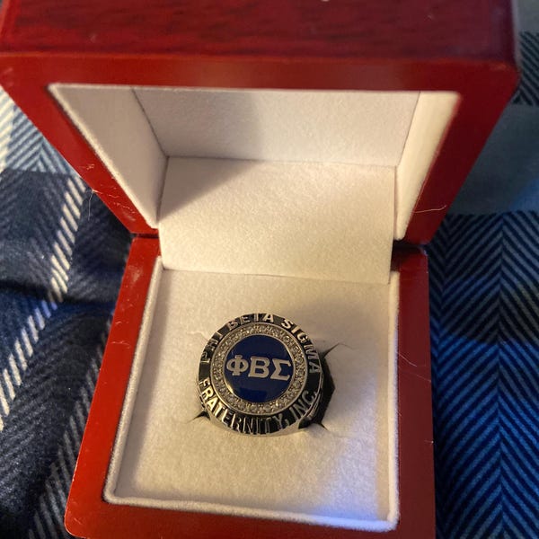 Iota Phi Theta Fraternity Ring (ΙΦΘ) - Shine Series, Yellow Gold - Etsy