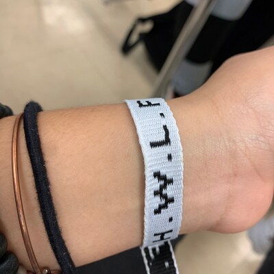 1-100 HWLF Bracelet, 5 Colors Available Religious, He Would Love First ...
