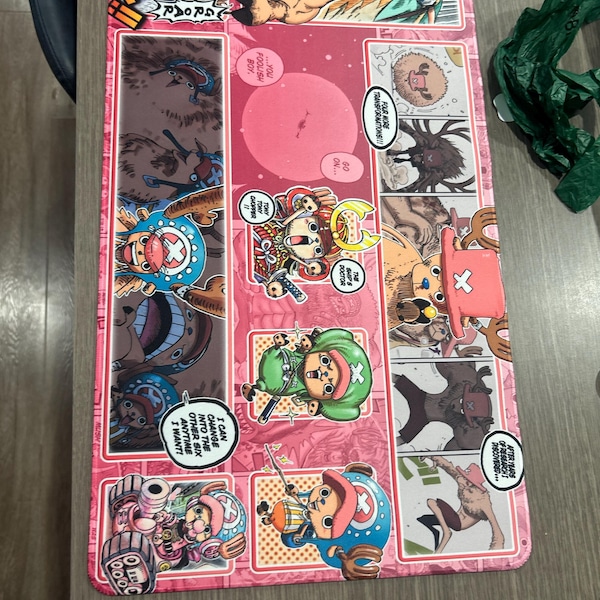 One Piece TCG Card Game Tony Tony Chopper Playmat - Etsy