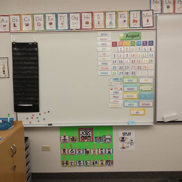 Morning Board Printable Bundle, Circle Time Activity, Weather, Calendar ...