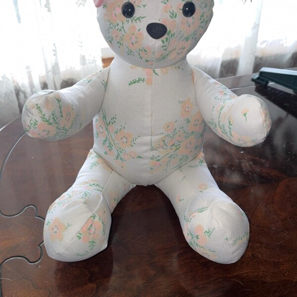 Handmade Necktie Memory Bear - Etsy
