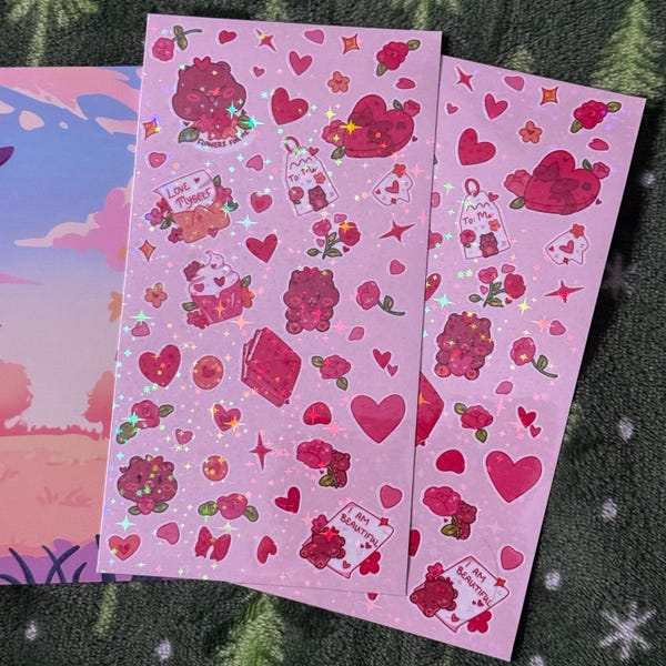 Velvet and Veneer Journal Sticker Sheet/ Trolls 3 / Trolls 3 Velvet ...