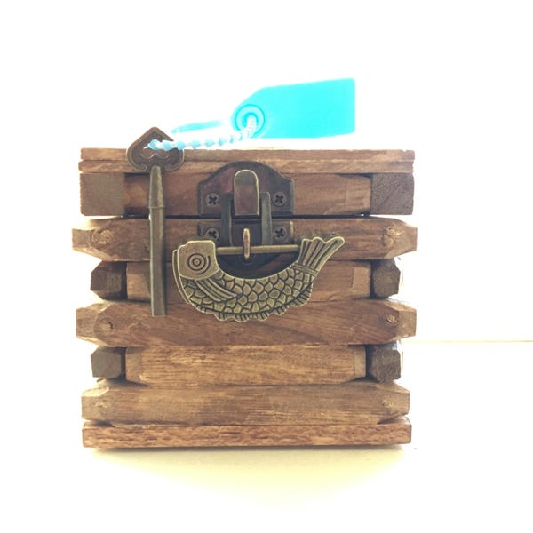 Vintage Chinese Style LUCK Birds Lock, Key Lock, 2 Colours for Option ...