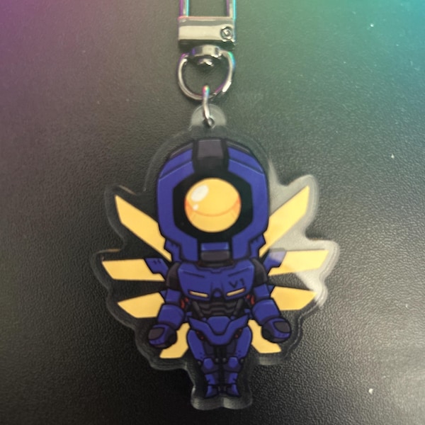 Gabriel, V1, V2, and Gabv1el Heart Magnet Acrylic Charm Keychains ...