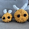 Hand Knit MINI Bee Pattern, BEGINNER Video Tutorial, Learn How to ...