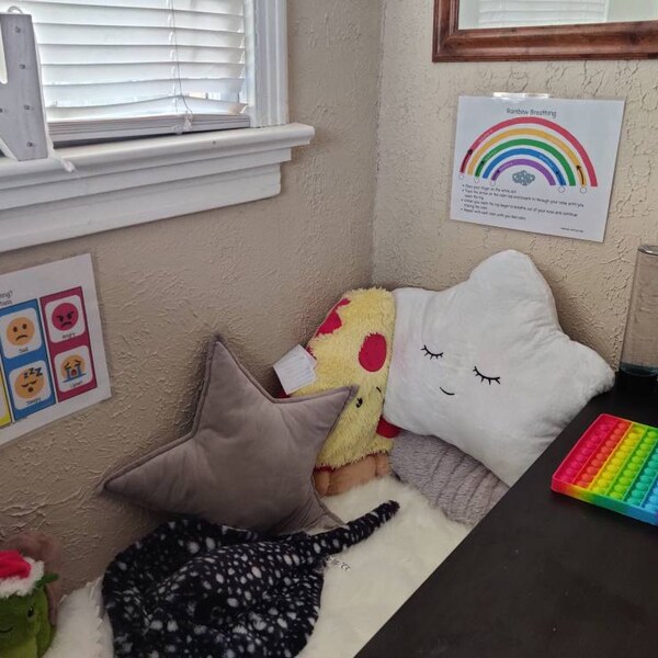 Self Regulation Chart Self Regulation Kit Tools Sensory Calm Down Tools ...