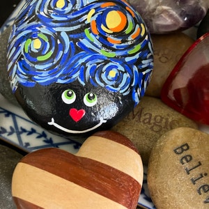 Herb Garden Painted Rocks, Herb Painted Stones, Garden Markers, Herbs ...