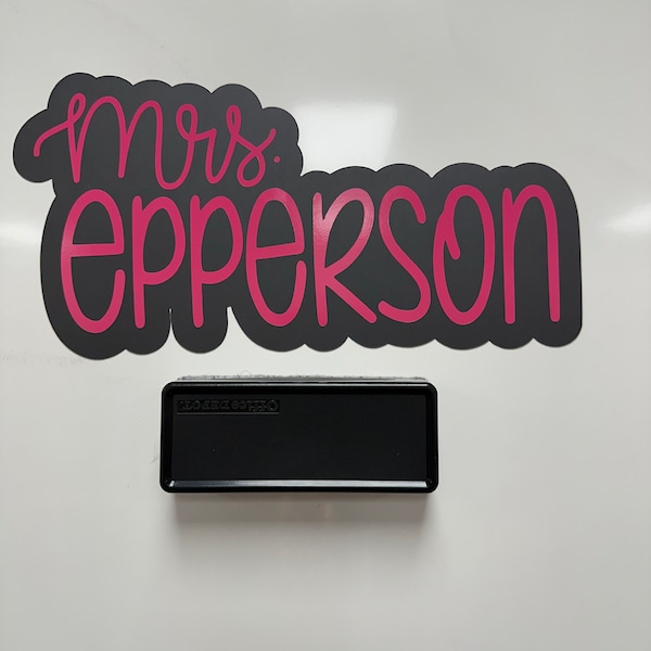 White Board Custom Magnetic Labels, White Board Magnet,first Year ...