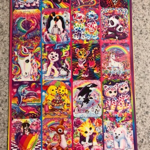 Lisa Frank Sticker Booklet Over 600 Stickers PLEASE READ - Etsy