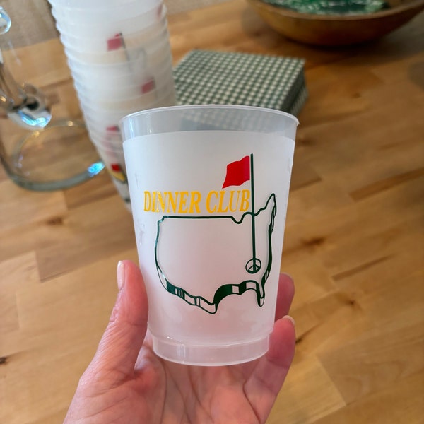 Master's Golf Cups, Golf Party Cups, Golf Weekend Decor, Bachelor Party ...