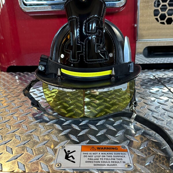 Acrylic Template for Western Style Firefighter Radio Strap - Etsy