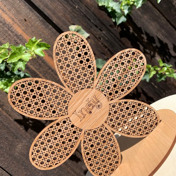 Laser Cut File | Rattan Daisy| Boho Daisys | Rattan Flower| Rattan SVG ...