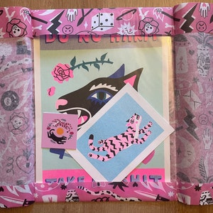 Flash Sheet A3 Risograph Print - Etsy