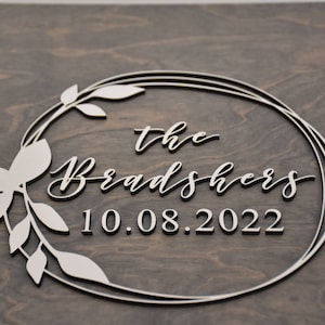 3D Name Sign 3D Wedding Welcome Sign Custom Wood Wedding - Etsy