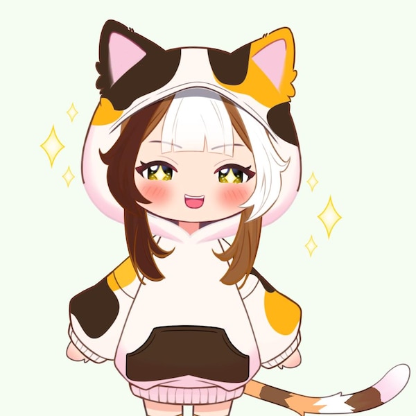 Customizable Live2d Vtuber Asset | Rigged Game Controller | Vtuber Hand ...