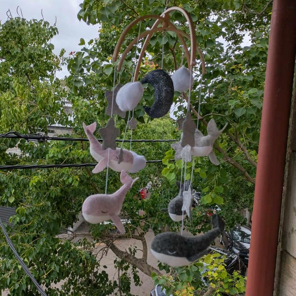 Seaweed Felt PDF Sewing Pattern Sea Life Ornaments Baby Mobile Toys ...