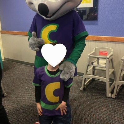 Cosplay Chuck E Cheese Style Children's Shirt Birthday Shirt/ Halloween ...