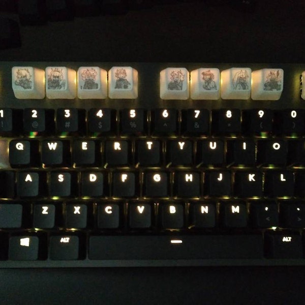 Helltaker Keycap Set - Etsy