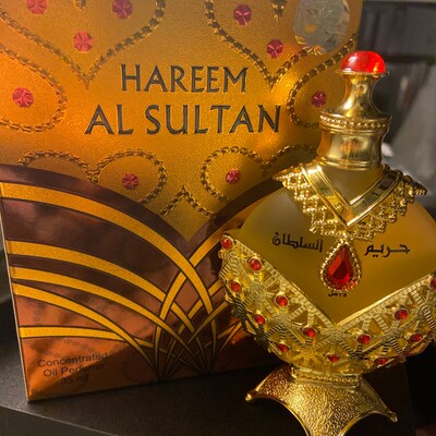 Rasha Gold Arabian Perfume Oil Sweet-floral Woody Scent by Khadlaj ...