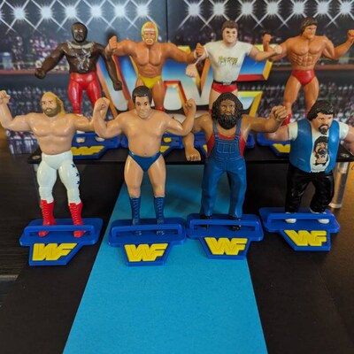 Custom Hasbro WWF Ring Stands - Etsy
