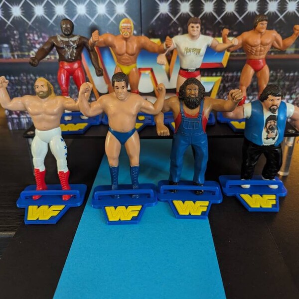 Custom Hasbro WWF Ring Stands - Etsy