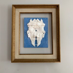 Vintage Paper Mache Portrait Female Portrait Painting Mixed | Etsy