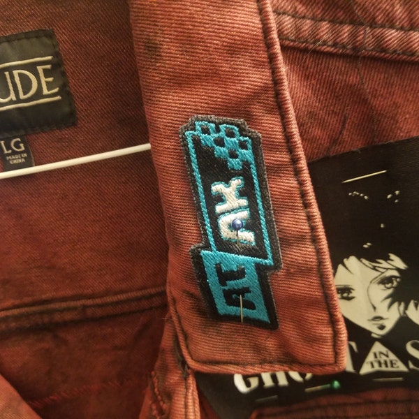Cyberpunk 2077 ATAK Logo Sew on Embroidered Patch - Etsy