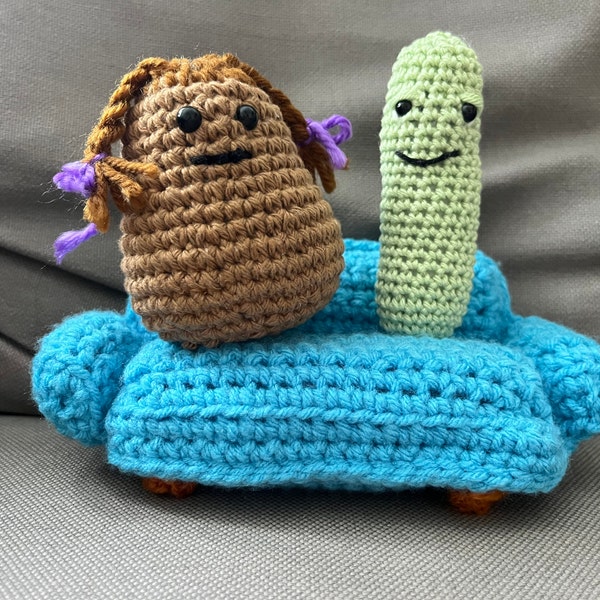 Amigurumi Crochet Couch Potato Pattern (PDF Pattern) - Etsy