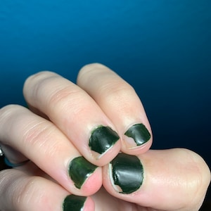 RIDDLER Matte Nail Polish Green Matte Polish Neon Green - Etsy