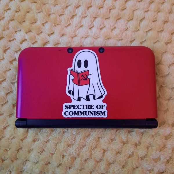 Cute Marxist Ghost Decal Communist Manifesto Spooky Paranormal ...