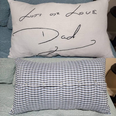 Ship Pillow Cover Hand Embroidery Metallic Silver Pirate Ship Pillow ...