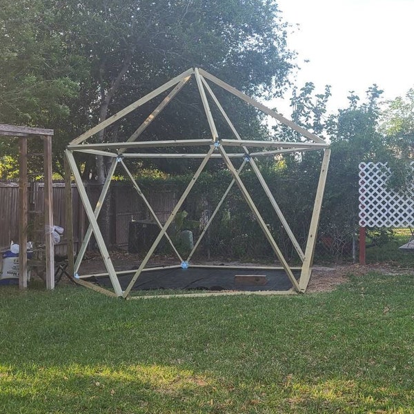 Magidome Steel Geodesic Dome Connectors: DIY Shed, Yurt, Greenhouse - Etsy