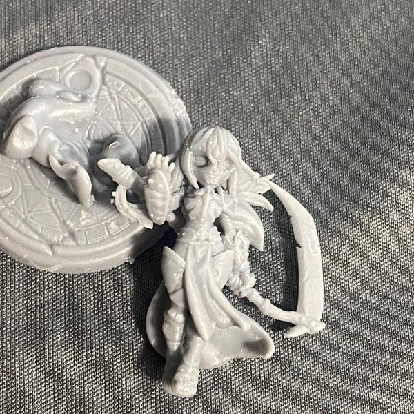 Vagabond Knight / Tabletop Model / Miniature Figurine Realstone ...