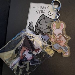 Bugsnax, Floofty Fizzlebean, Filbo Fiddlepie, Colored Acrylic Charms 2. ...