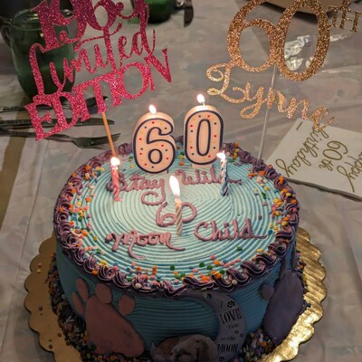 Welcome Little Nightmare Cake Topper Baby Shower Cake Topper - Etsy