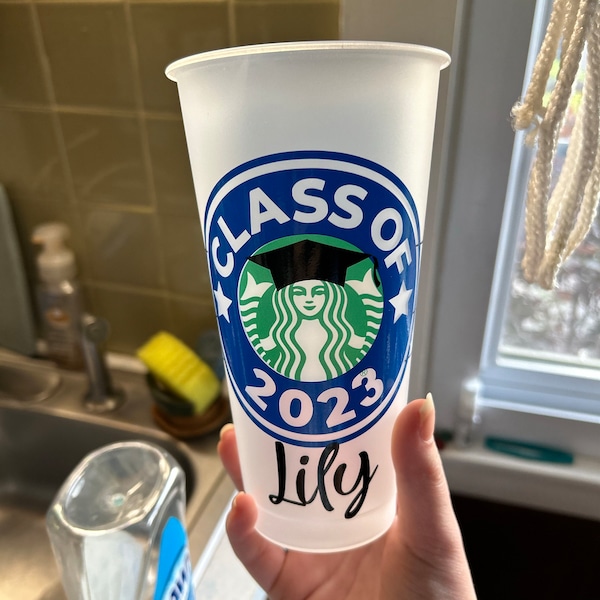 Starbucks Graduation Cup, Graduation Gift, Class of 2026, Personalized ...