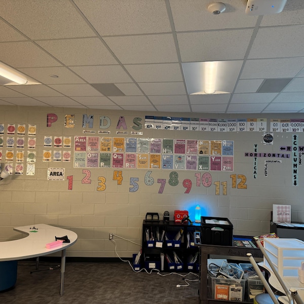 Daily Slide Templates for Retro Pastel Classroom Decor Pastel Classroom ...