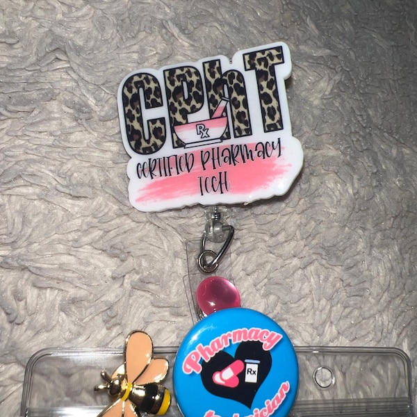Certified Pharmacy Technician,pharmacy Tech, Cpht, Pharmacy Tech Badge ...