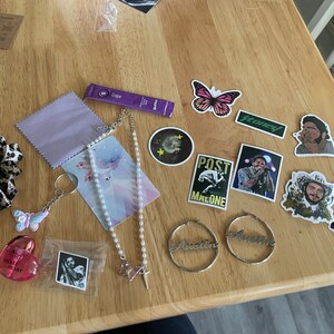 POST MALONE Inspired Sword Y-chain Necklace // circles - Etsy