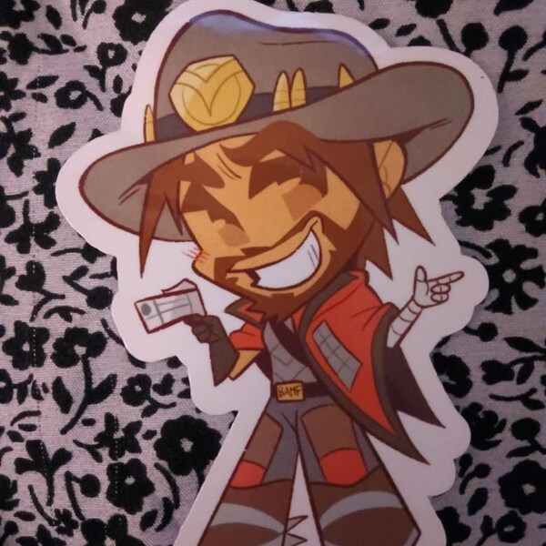 Overwatch DPS Stickers // OW2 - Etsy