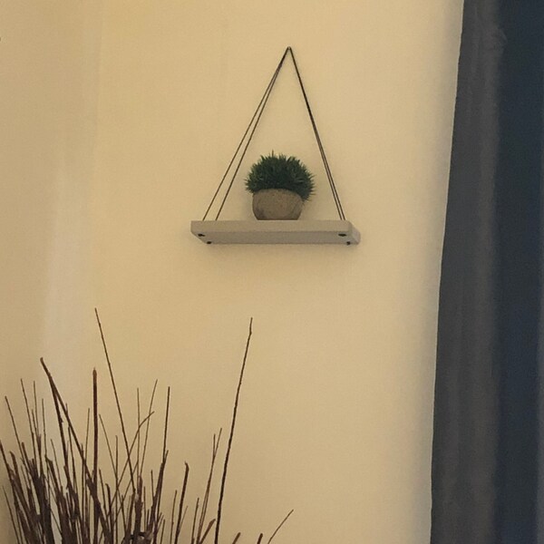 Hanging Shelves (light Grey) - Etsy