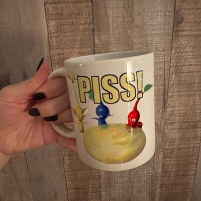 Pikmin PISS Mug - Etsy